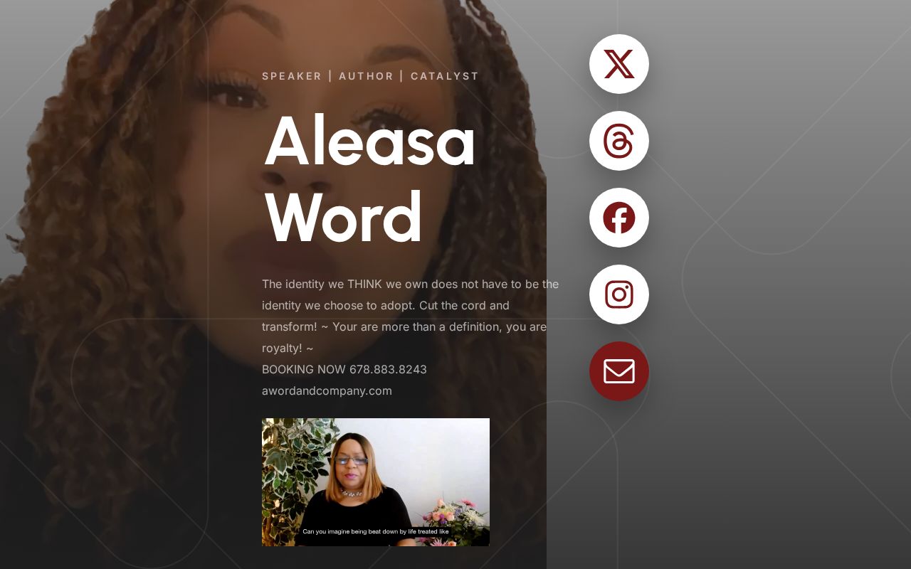 Meet Aleasa Word